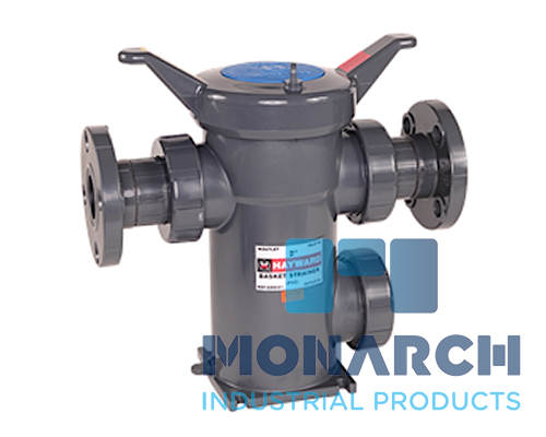 PVC Basket Strainer, Simplex Basket Strainer in PVC – Monarch Hayward ...